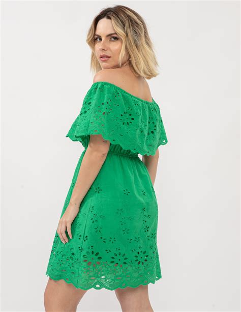 Vestido Ciganinha Bordado Jade Sangue Latino