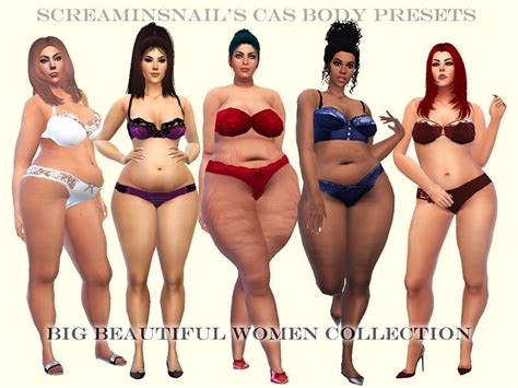 Sims 4 Body Presets 31 Stunning Body Mods For Realistic Sims