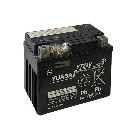 Bateria Yuasa Ytz V Magx L Bs Ytx L Bs Crypton Fi Cb Eco