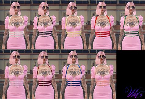 Harness Top For Mp Female Sp Fivem Gta Mod SexiezPicz Web Porn