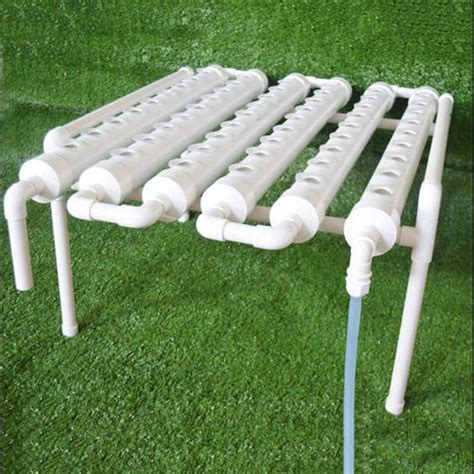 Kit de Cultivo Hidropónico de PVC U 54 Sitios de Plantas Sistema de