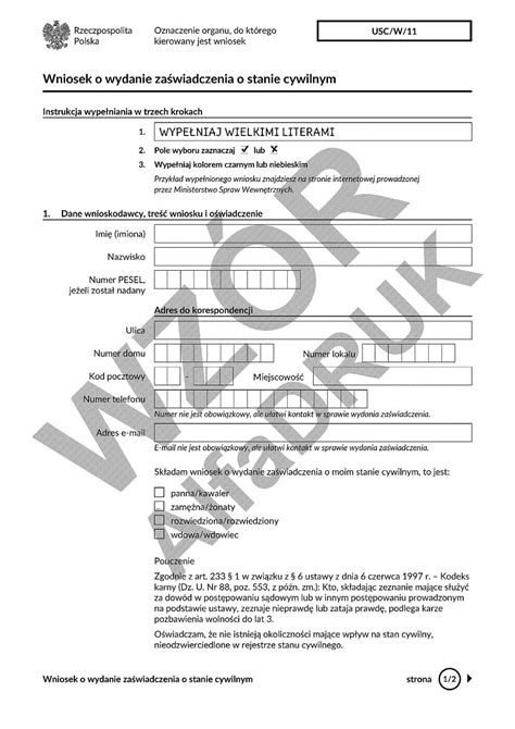 M 210 Wielojęzyczny odpis skrócony aktu urodzenia konwencja nr 16