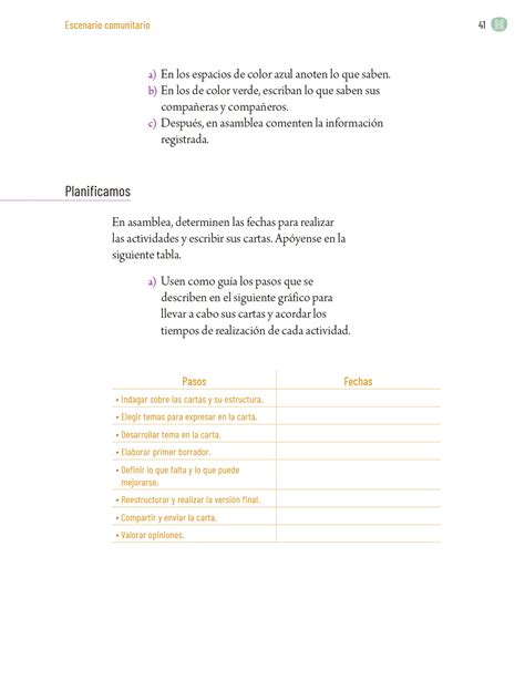 Proyectos Comunitarios Sexto Grado P Gina De Libros De Texto