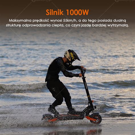 Składana Terenowa Hulajnoga Elektryczna KuKirin G2 MAX Opony 10x2 75