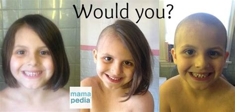 Would You Let Your Year Old Daughter Shave Her Head Shave Her Head