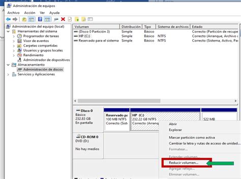 Cómo particionar un disco duro en Windows 10