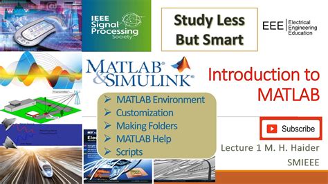 matlab environment matlab tutorial matlab course contents tutorial of matlab and simulink
