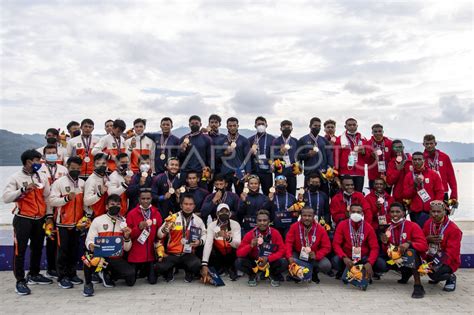 JABAR RAIH EMAS TBR 200 METER PUTRA PON PAPUA ANTARA Foto
