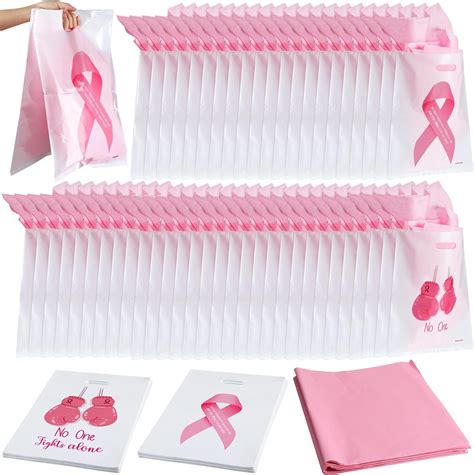 Amazon Zhanmai Pcs Breast Cancer Awareness Gift Bags X