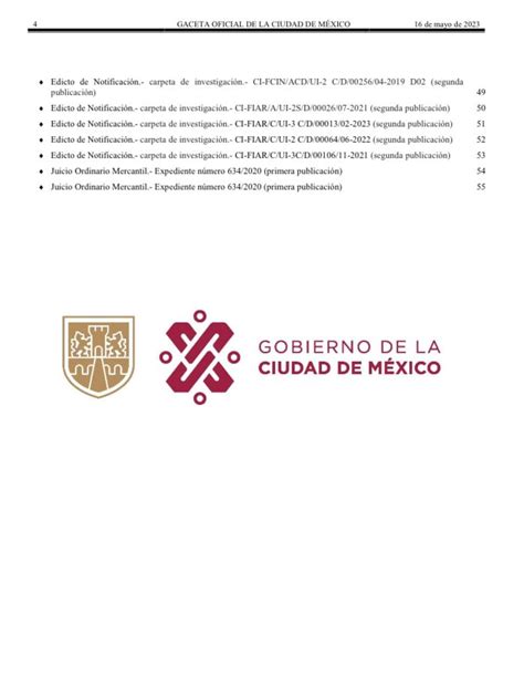 ConsejeríaCDMX on Twitter Gaceta Oficial 16 05 2023 Congreso CdMex