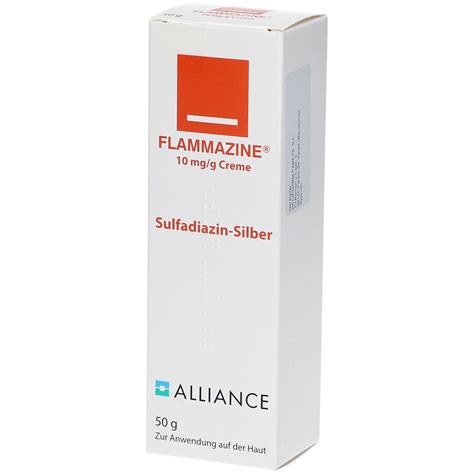 Flammazine Creme 50 G Mit Dem E Rezept Kaufen Shop Apotheke