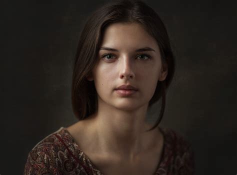 Wallpaper Dmitry Butvilovsky Women Model Face Portrait 2362x1746
