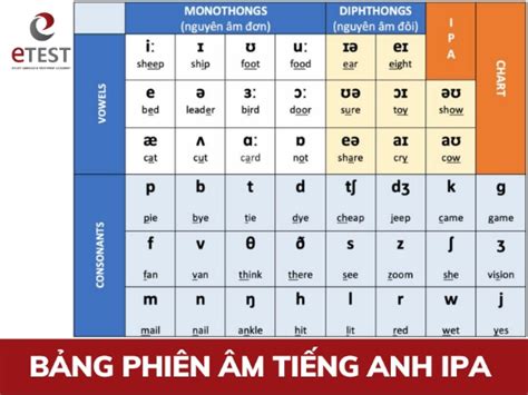 Cách đọc bảng phiên âm tiếng Anh IPA đơn giản và chuẩn nhất