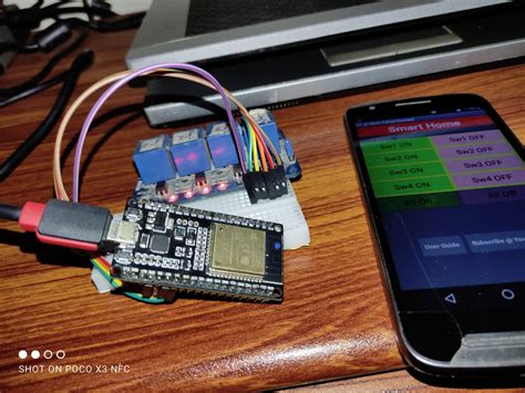 ESP32 IOT Simplest Home Automation Design Using Google Firebase