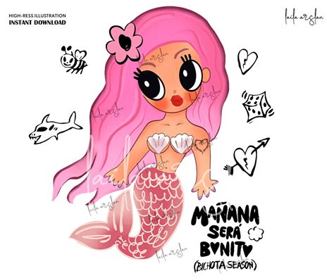 Karol G Mermaid New Album Cover Manana Sera Bonito Bichota Season Karol