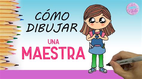 CÓMO DIBUJAR UNA MAESTRA KAWAII paso a paso How to draw a