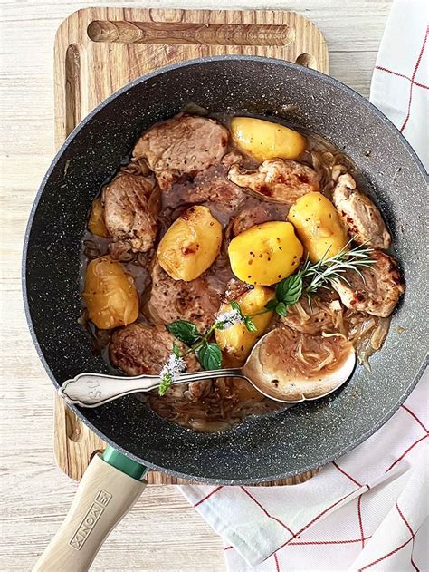 Solomillo De Cerdo Con Cebolla Y Manzana Chez Silvia Solomillo De