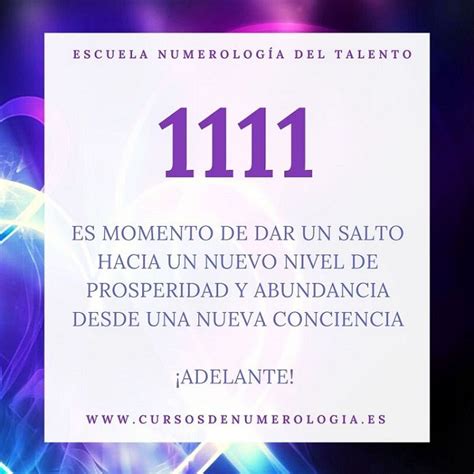 Significado del número 1111 Numerología 1111 Cursos De Numerologia