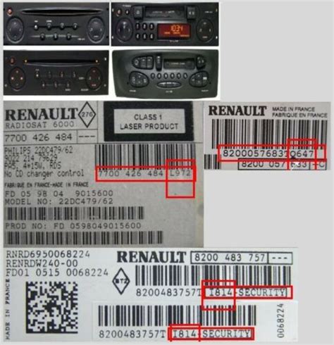Free Renault Radio Code
