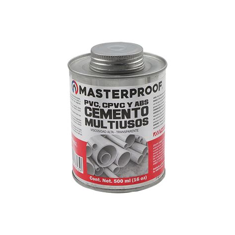 CEMENTO MULTIUSOS PVC CPVC Y ABS GRUPO ANBEC