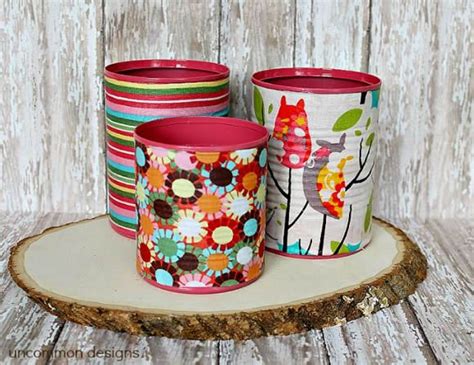 Como forrar latas tecido passo a passo 3 Maneiras Fáceis Latas