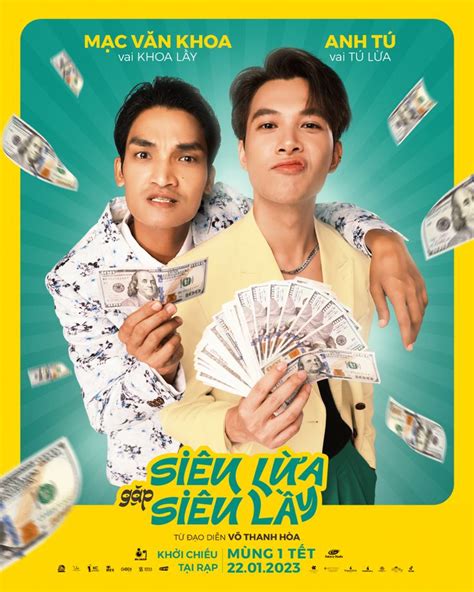 Character Posters SIÊU LỪA GẶP SIÊU LẦY Inspirasi desain grafis