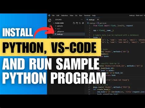 C Mo Instalar Python En Visual Studio Code Y Ejecutar Programas