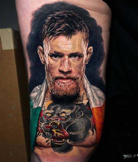 A Man S Arm With A Tattoo On It And An Image Of A Gorilla
