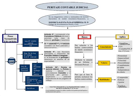 Pdf Mapa Conceptual Del Peritaje Contable 2016 Ii PERITAJE CONTABLE