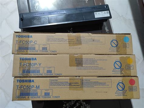 Toshiba Toner Cartridge T FC50P X 1 Set Computers Tech Printers