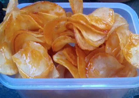 Resep Keripik Singkong Balado Saos A C Extra Pedas V3 Oleh Ummu Ibrohim