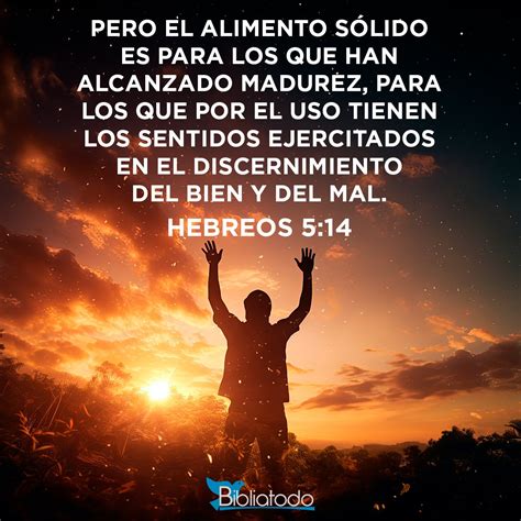 Hebreos 5 14 Referencias Cruzadas de la Biblia Conexiones Versículo a
