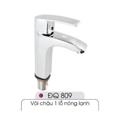 Vòi 1 lỗ nóng lạnh đủ bộ xi phông 016 ĐQ 809 Thiết bị gia đình 2H