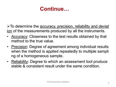 Pharmaceutical Validation Calibration Qualifications Ppt