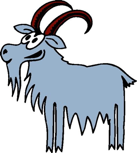 Blue Goat Clipart Clip Art Library