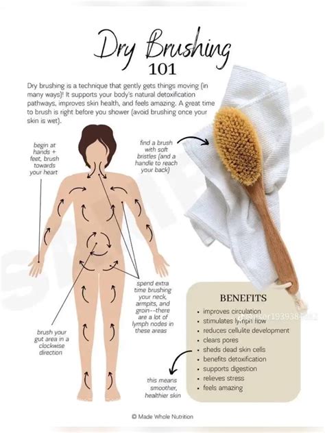 Dry Brushing For Skin Circulatory And Lymphatic Health Artofit