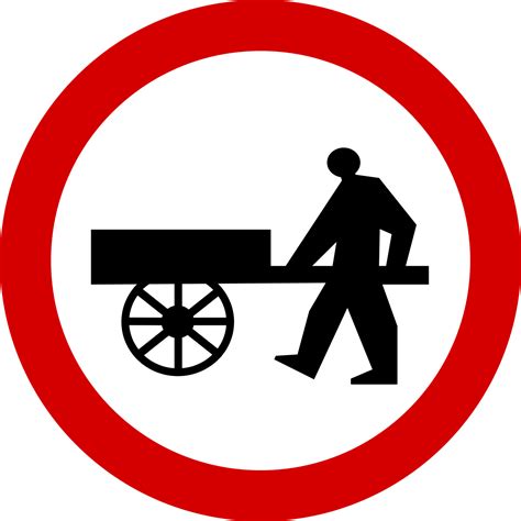 EgzaminNaPrawko pl Znaki drogowe znak B 18 Zakaz wjazdu pojazdów o