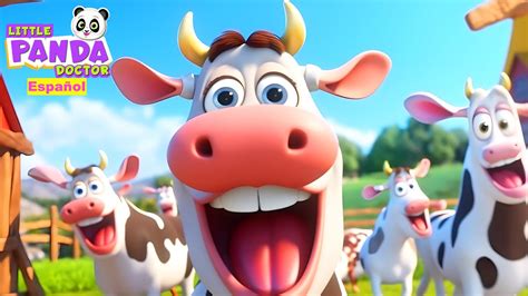 La Vaca Lola baila al ritmo de Tiburón bebé Canciones infantiles