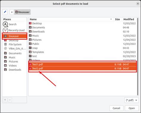 how to merge several pdf files on ubuntu linux genie