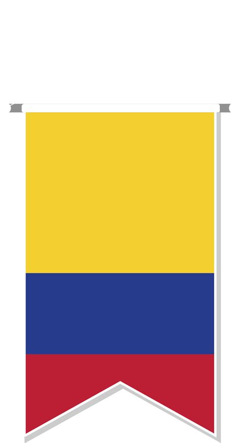 Bandera De Colombia En Bander N De F Tbol Png