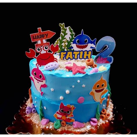 Kue Ulang Tahun Baby Shark Homecare24