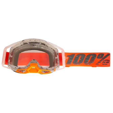 100 Goggle Racecraft Gen 2 Schrute Clear Anti Fog Maciag Offroad