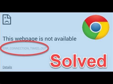 Fix Err Connection Timed Out In Chrome Youtube