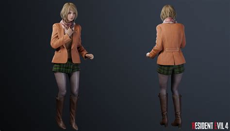 Ashley Graham Cosplay Re4 Remake Resident Evil Video Game Women