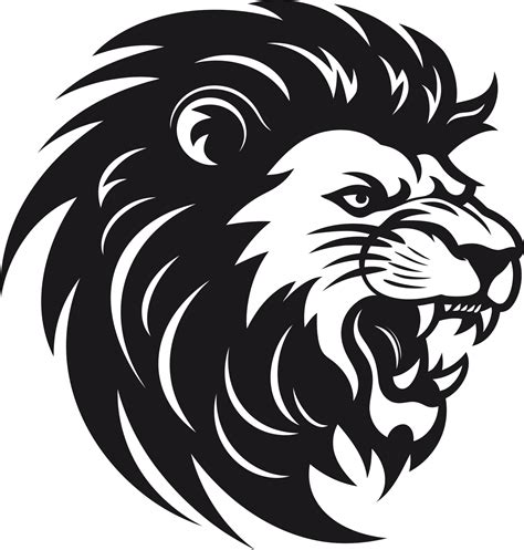 Roaring Lion Head 28895131 PNG