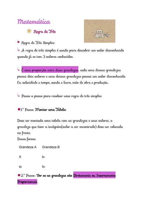 Solution Regra De Tr S Simples E Composta Studypool