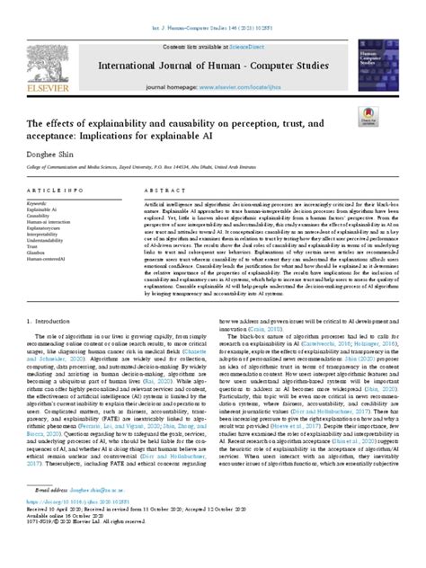 the effects of explainability pdf artificial intelligence intelligence ai and semantics