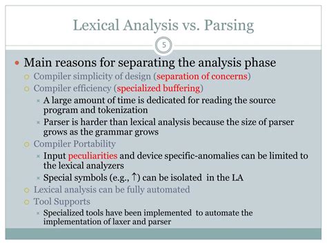 ppt chapter 3 lexical analysis powerpoint presentation free download id 1342552