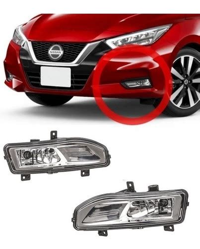 Par De Faros De Niebla Halogeno Nissan Versa
