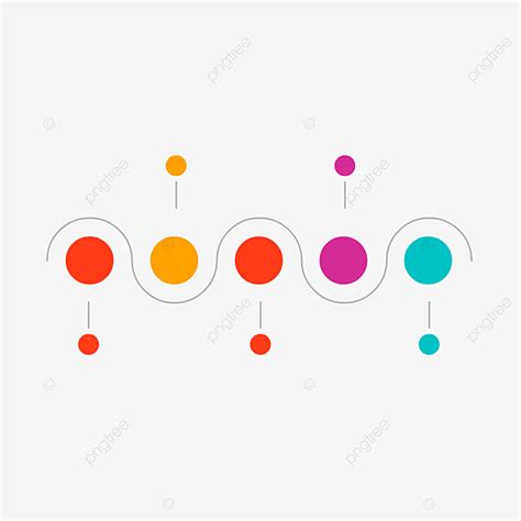 Color Flow Colorful Vector Hd PNG Images Color Circle Time Flow Chart
